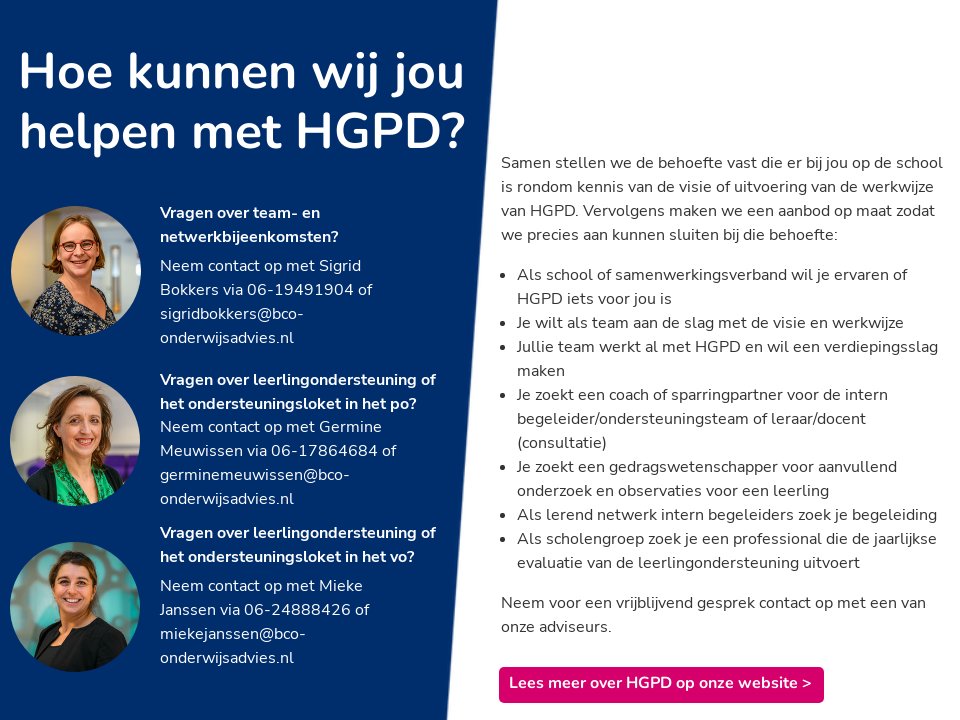 Geef het kind de regie over zijn eigen leren en ontwikkeling ... Geef het kind de regie over zijn eigen leren en ontwikkeling ...