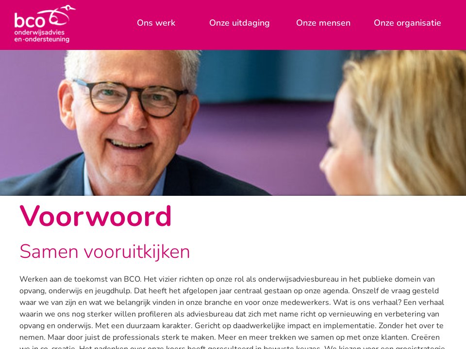 Voorwoord - Jaarverslag 2021 - 2022